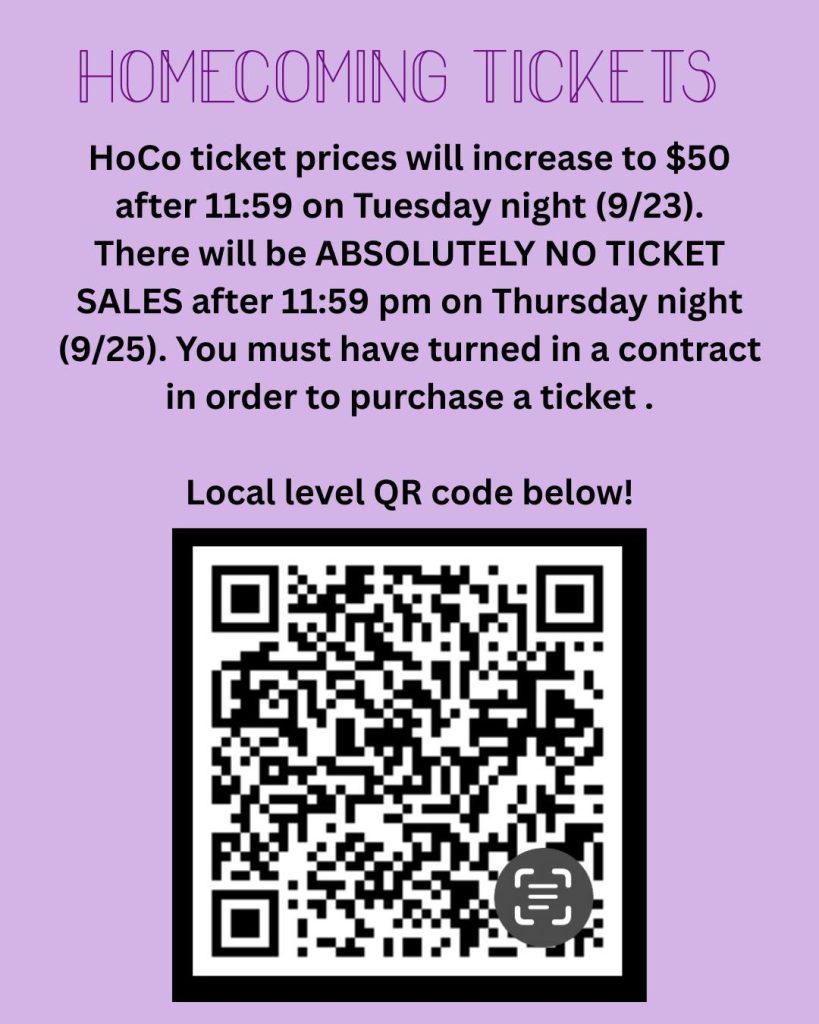 Homecoming Week and Tickets | CE Byrd High School